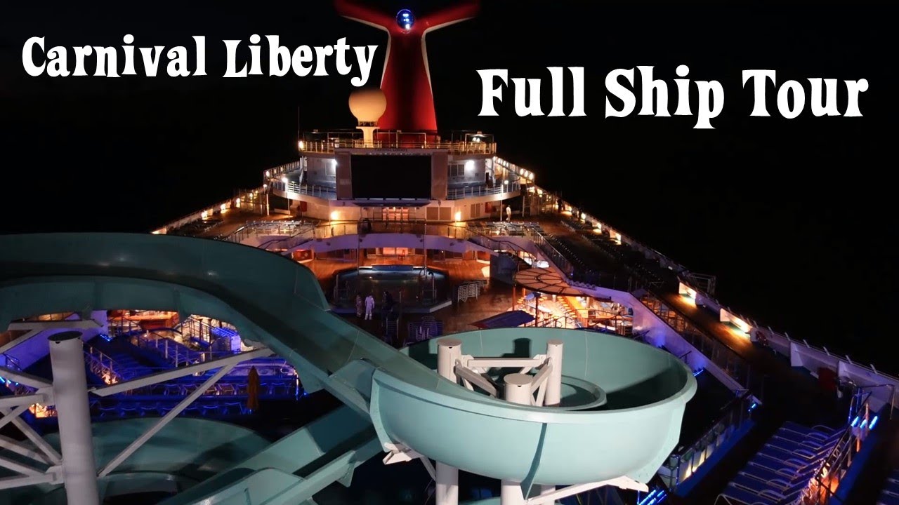 Carnival Liberty Full Ship Tour: The Best Things You'll See! - YouTube