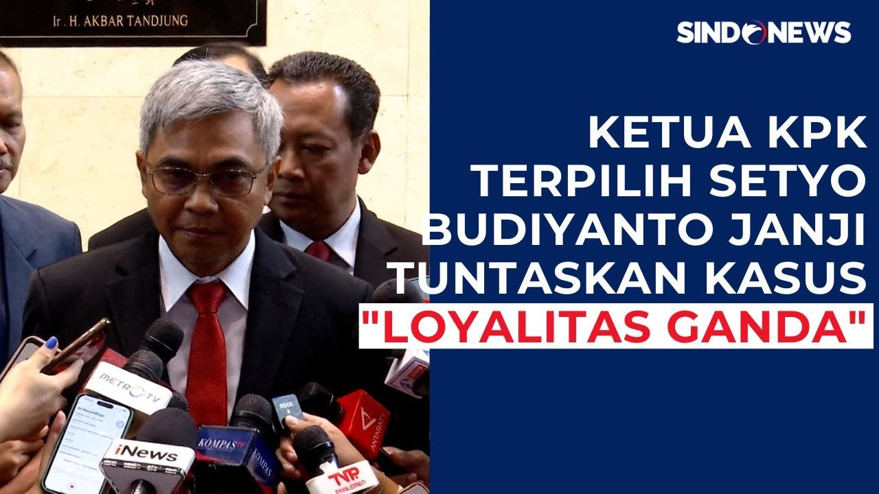 Janji Ketua KPK Terpilih Setyo Budiyanto: Aktifkan Sistem Kolektif ...