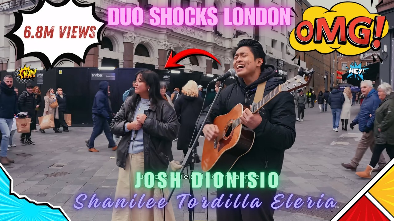 Filipino SHOCKS London Die With A smile (Bruno Mars & Lady gaga) - YouTube