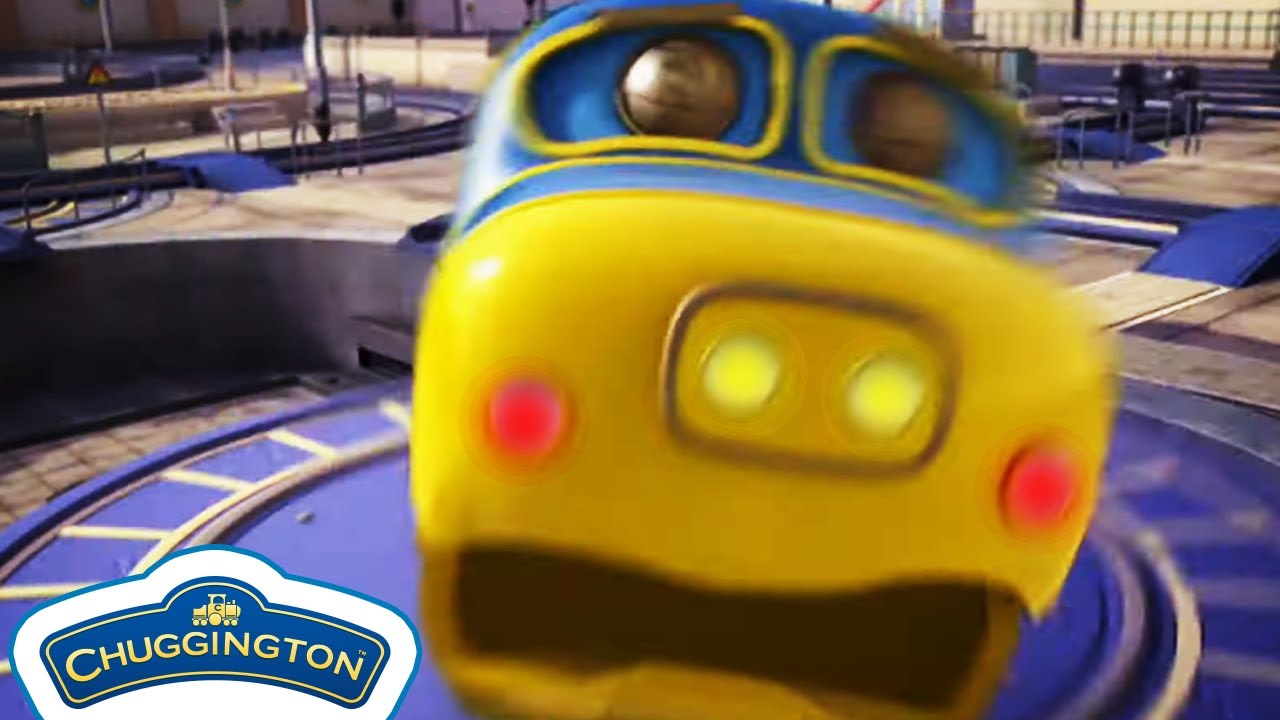 Faster! Faster! Brewster goes so FAST on the turntable! | Chuggington ...