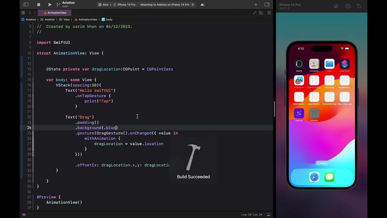 Mastering SwiftUI Gesture Recognizers - Tap, Swipe, and Beyond! - YouTube