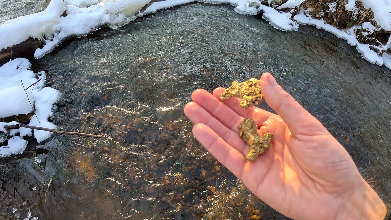 Rivers where you can still find gold. I found gold in the river ...
