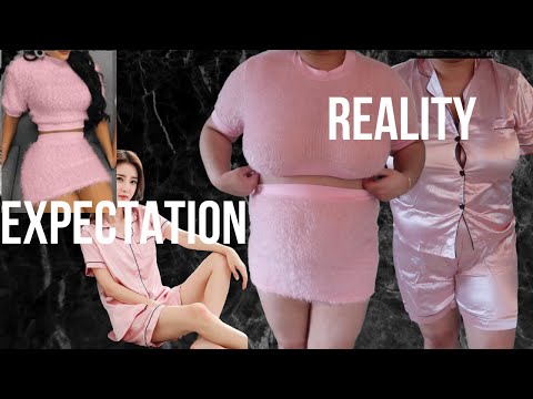 WISH PLUS SIZE TRY ON HAUL | I spent $200 at Wish so you don't have to (embarrassingly bad)