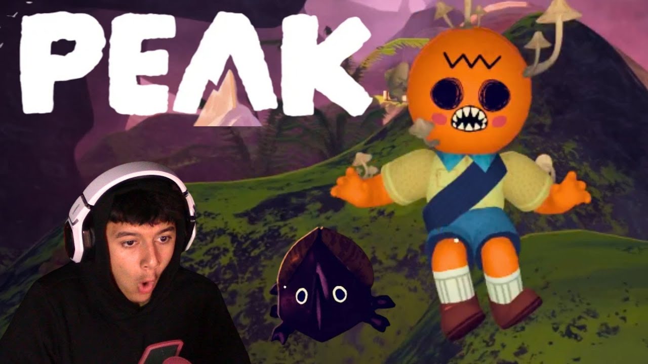 PEAK Became a Horror Game [Playing PEAK Map Update For The First Time ...