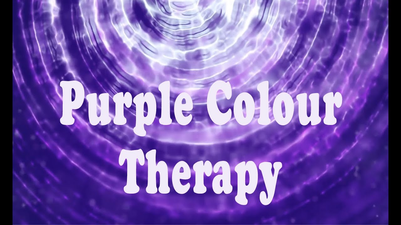 Purple Colour Therapy 💜 Indigo Color Therapy 💜 Heal with Colors - YouTube