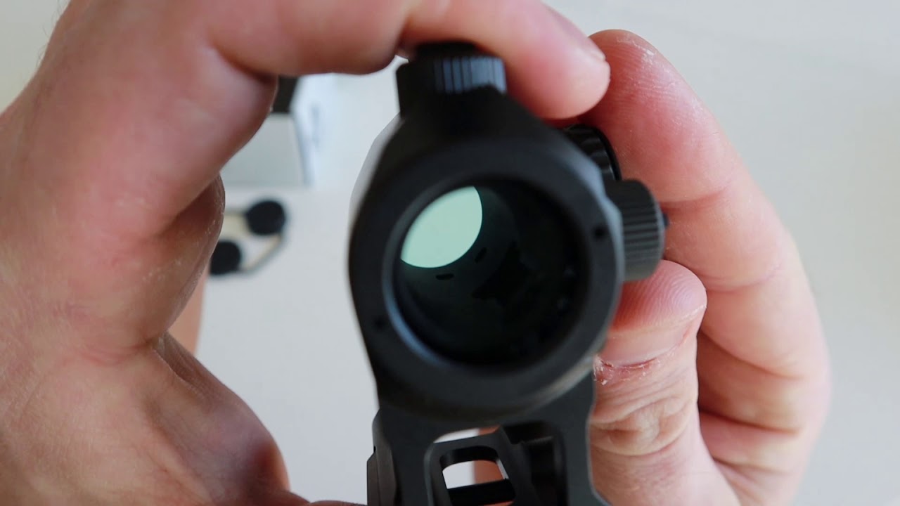 Vortex Crossfire red dot unboxing - YouTube