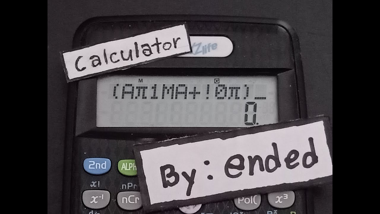 Scientific Calculator Animation - YouTube