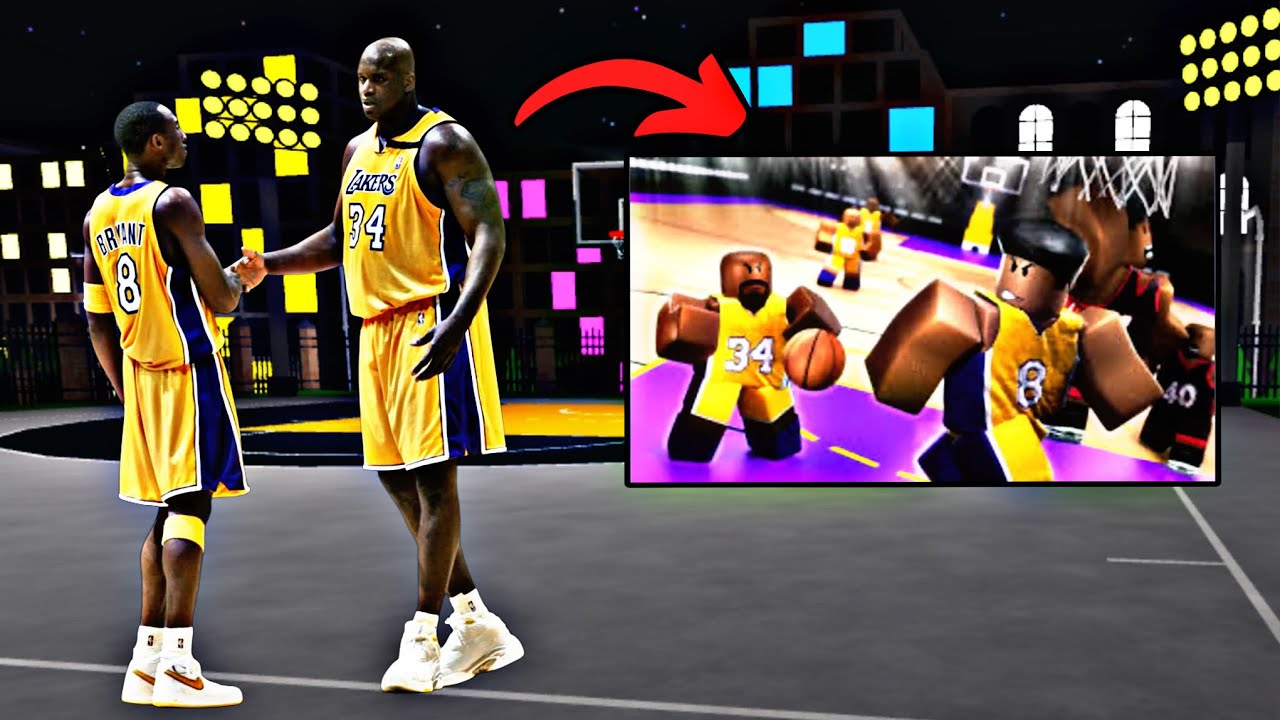So I played as KOBE and SHAQ in BASKETBALL LEGENDS - YouTube