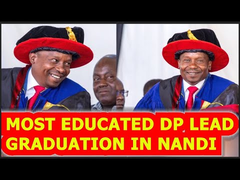 🔥🔥THE MOSEDUCATED DEPUTY PRESIDENT KITHURE KINDIKI LEADS GRADUATION ...