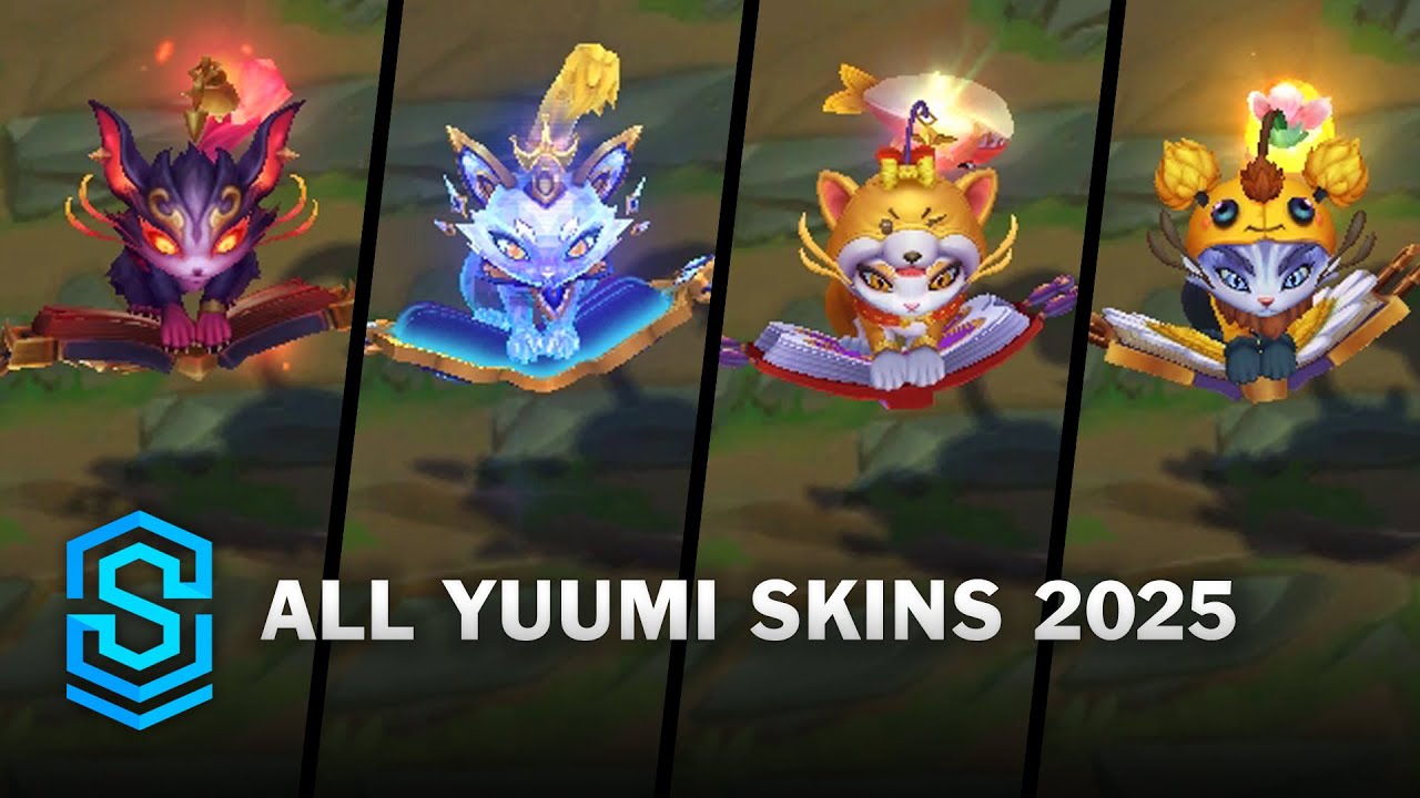 All Yuumi Skins Spotlight 2025 - YouTube