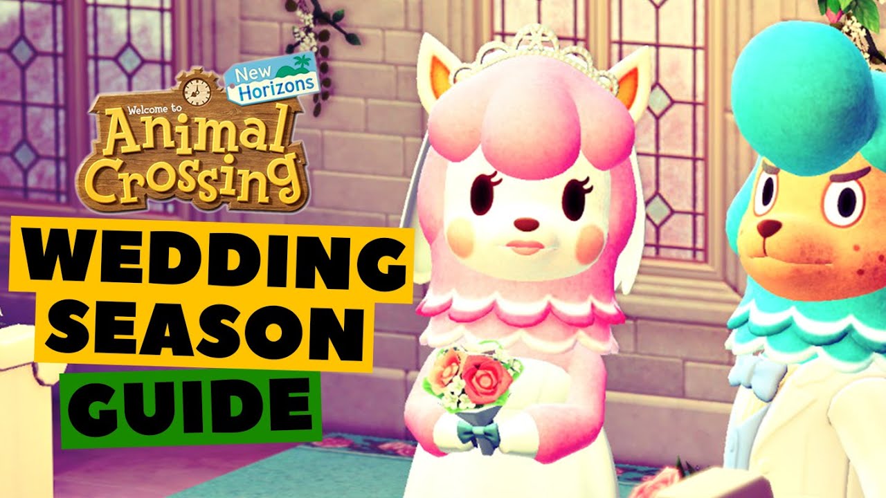 Animal Crossing New Horizons Wedding Season Guide - YouTube