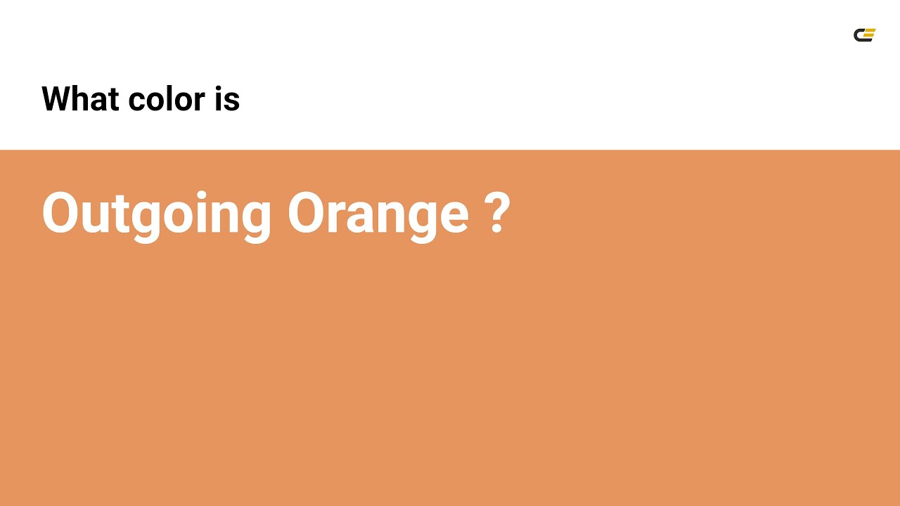 Outgoing Orange color #e6955f hex color - Orange color - Cool color ...