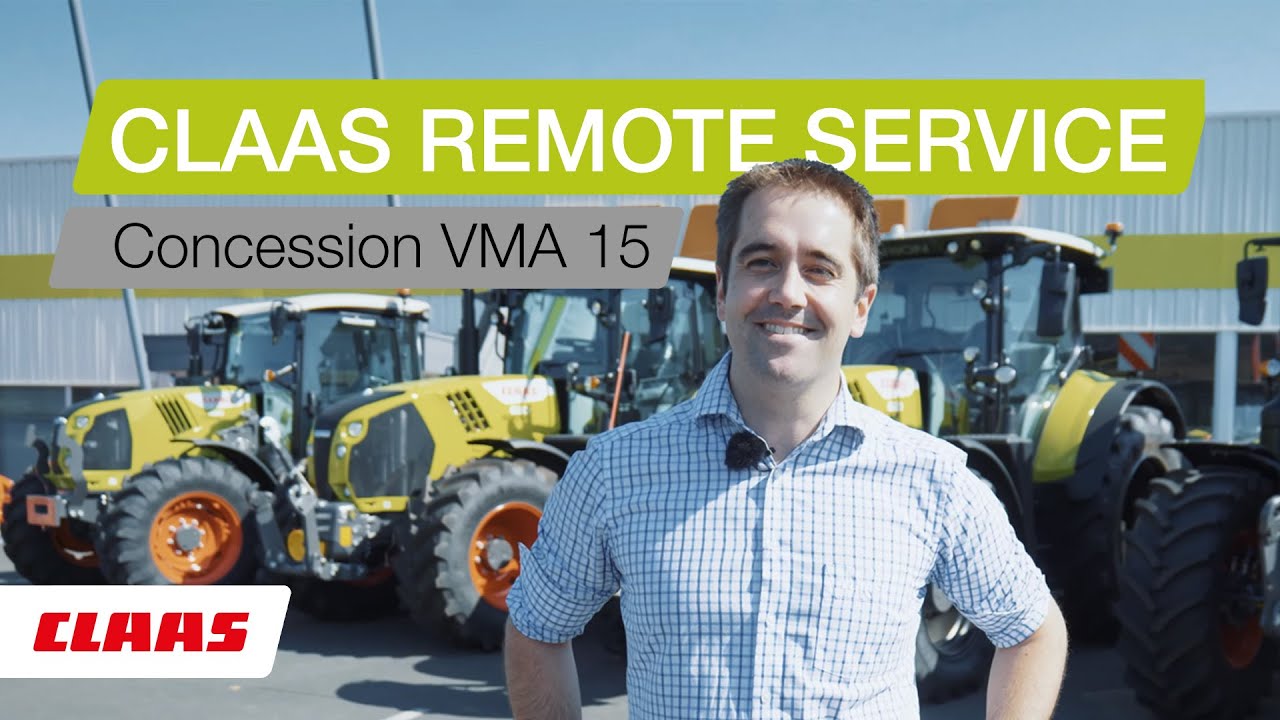 CLAAS REMOTE SERVICE | Nous sommes là où vous êtes. - YouTube