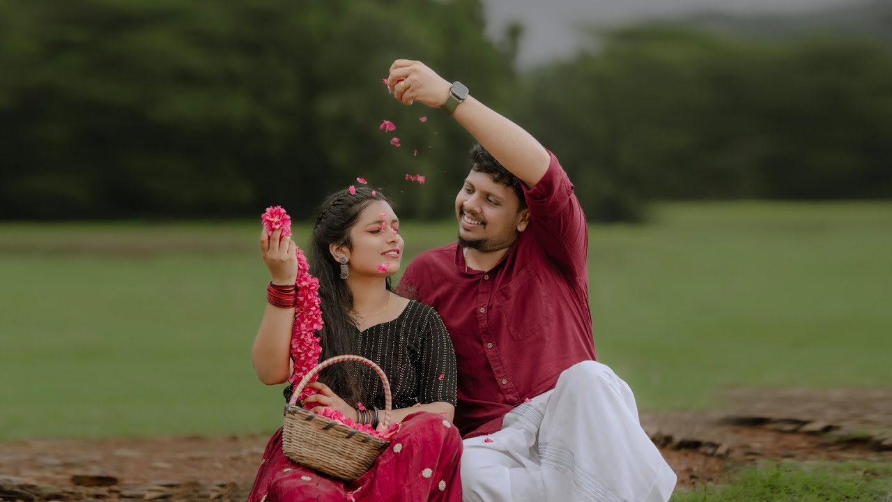 Traditional Pre-Wedding Shoot 4K | KRISHNAPRIYA + AKSHAY NATH | Shutter Magic Photography - YouTube