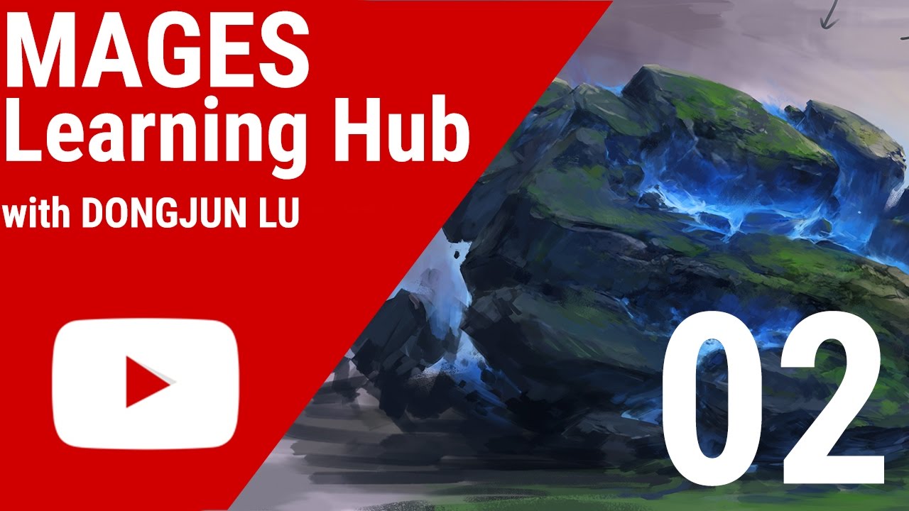 Digital Painting Tutorial 02 - Philosopher's Stone - YouTube