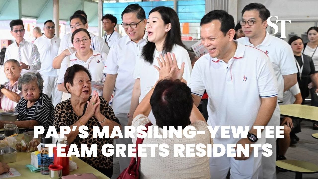 PAP's Marsiling-Yew Tee team greets residents on morning walkabout ...