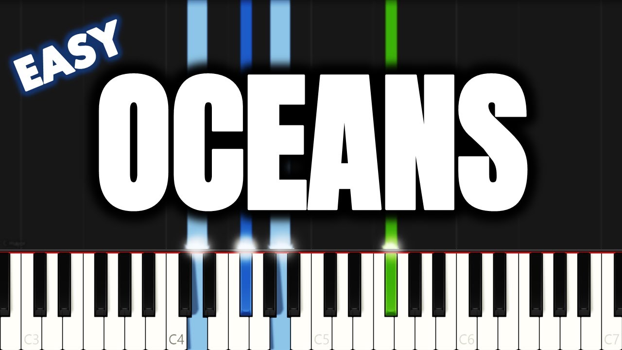 Oceans (Spirit Lead Me) | EASY PIANO TUTORIAL by Synthly - YouTube