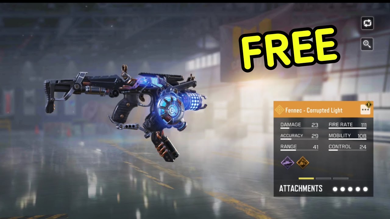 *NEW* Codm Free Legendary Fennec Corrupted Light | How To Get Fennec ...