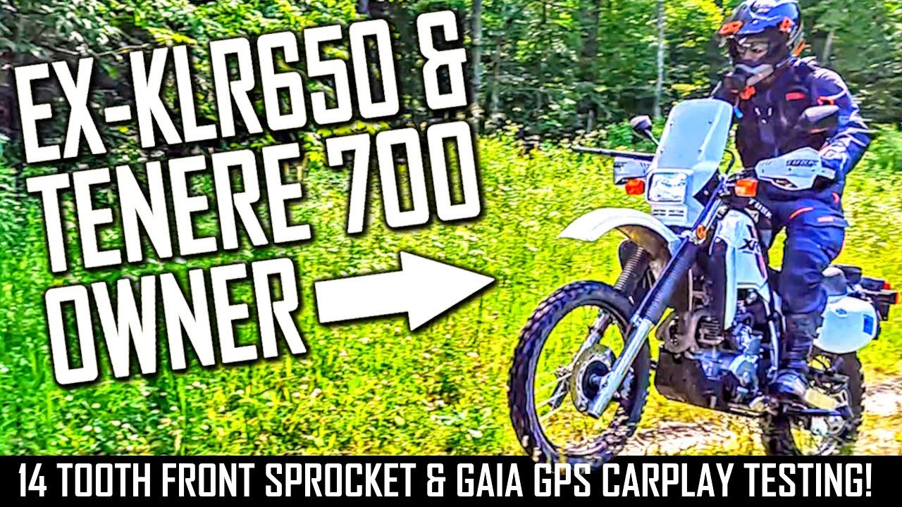 This XR650L ADV Build is Making Me Rethink The KLR & T7 | 14 Tooth ...