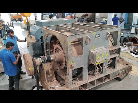 HT Motor Service 1350KW , 6600V - YouTube