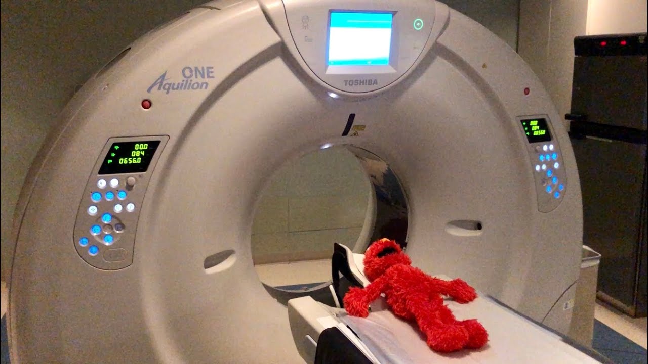 Elmo gets a CT Scan - YouTube