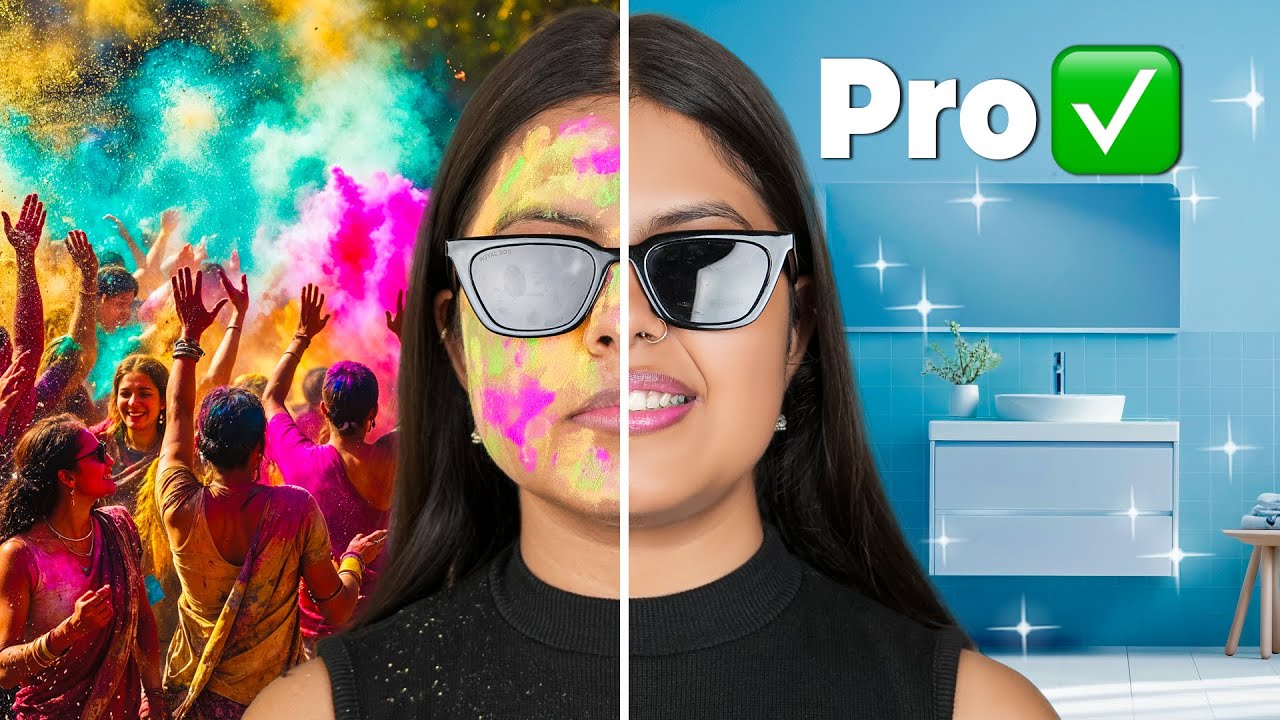 5 Easy Holi Hacks You Must Try | How To Remove Holi Colors By Priya ...