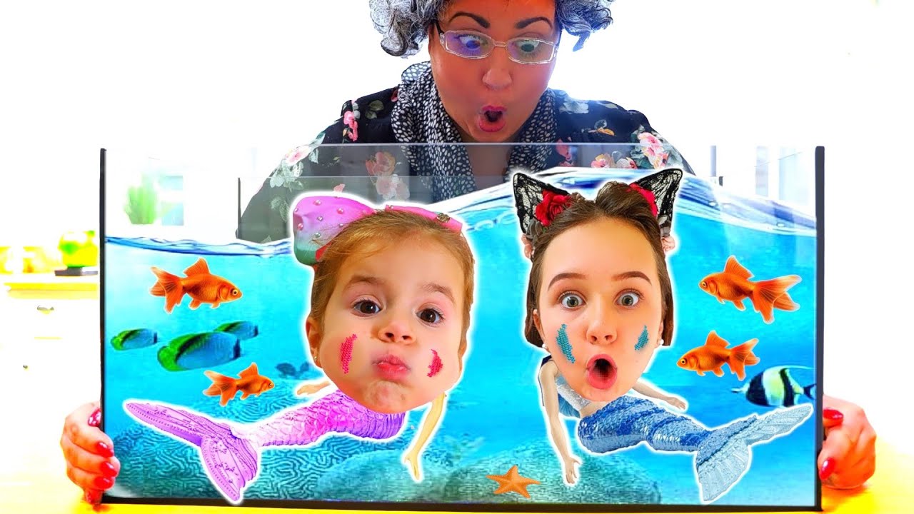 Ruby and Bonnie plays with grandma - funny stories for kids - YouTube