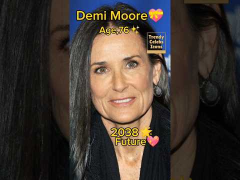 Demi Moore Then & Now | A Stunning Evolution in Seconds #antesedepois #beforeandafter #antesydespues