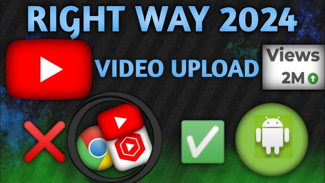 How to video upload on youtube 2024 ! | Right way 2024 Secret Strategy ...