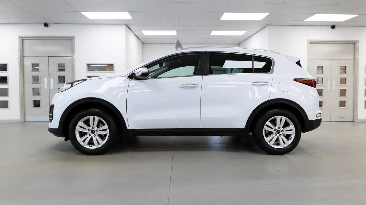 67 Plate Kia Sportage 1.6 GDi 2 Edition Manual SUV White 130 BHP - YC67 ...