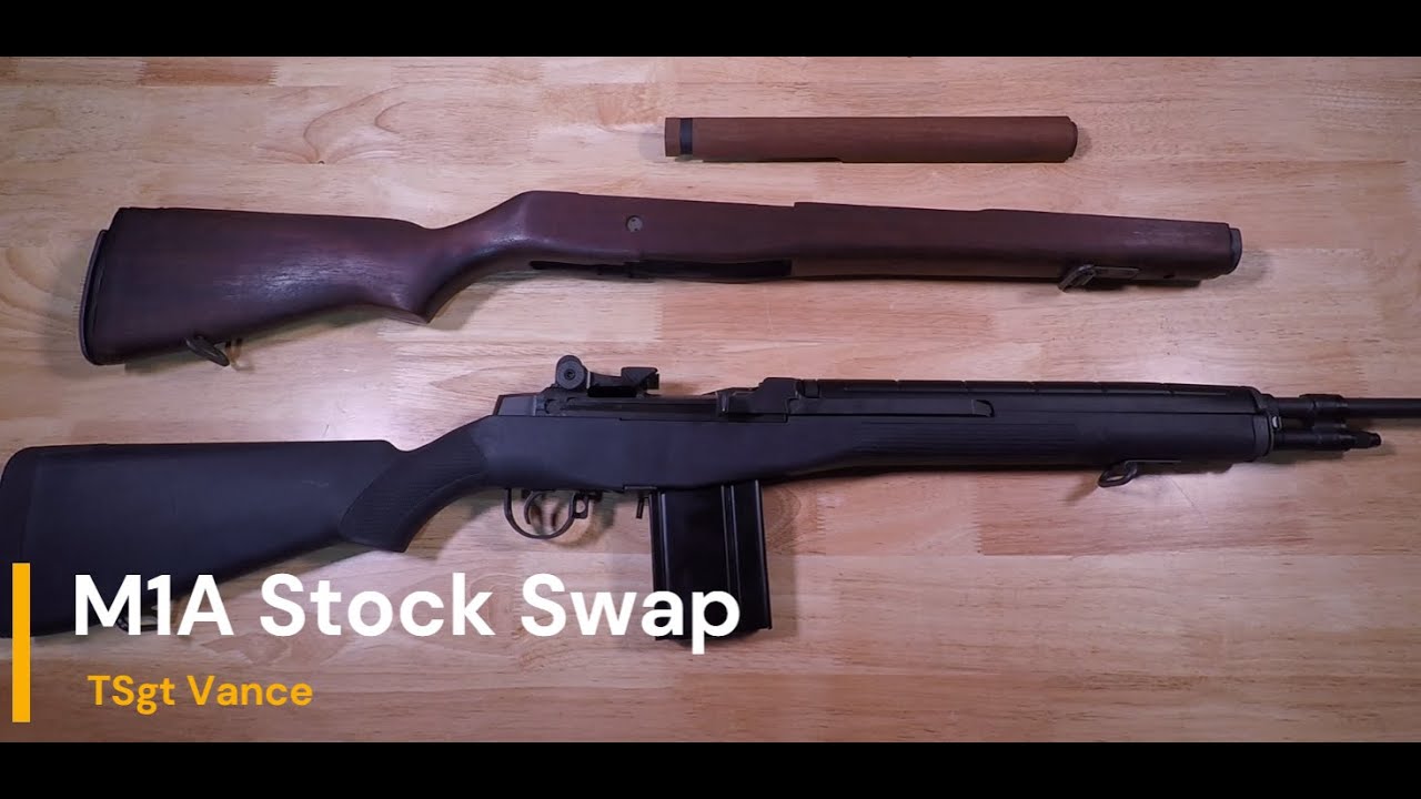 M1A Stock Swap - YouTube