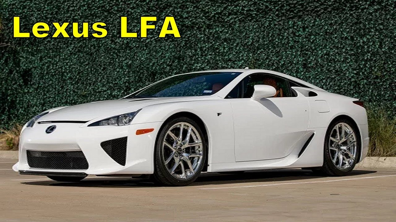 Lexus LFA Maintenance Service - YouTube
