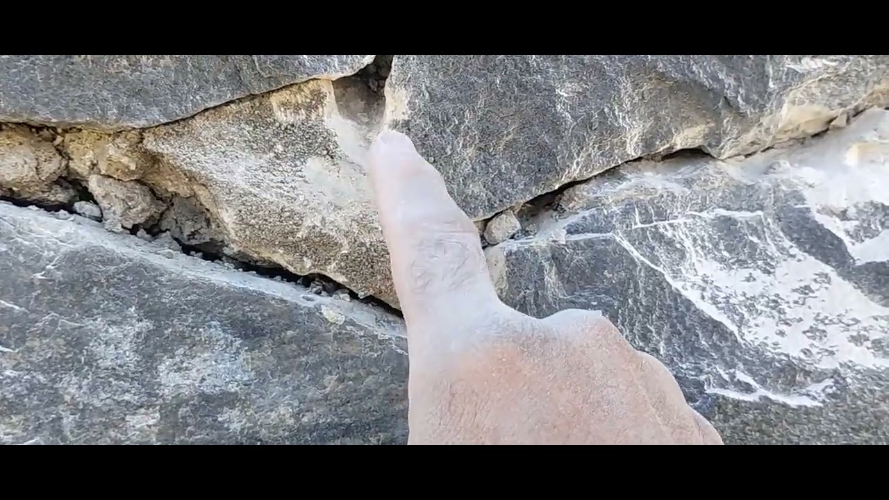 Stone wall repointing part 3 of 7 - YouTube