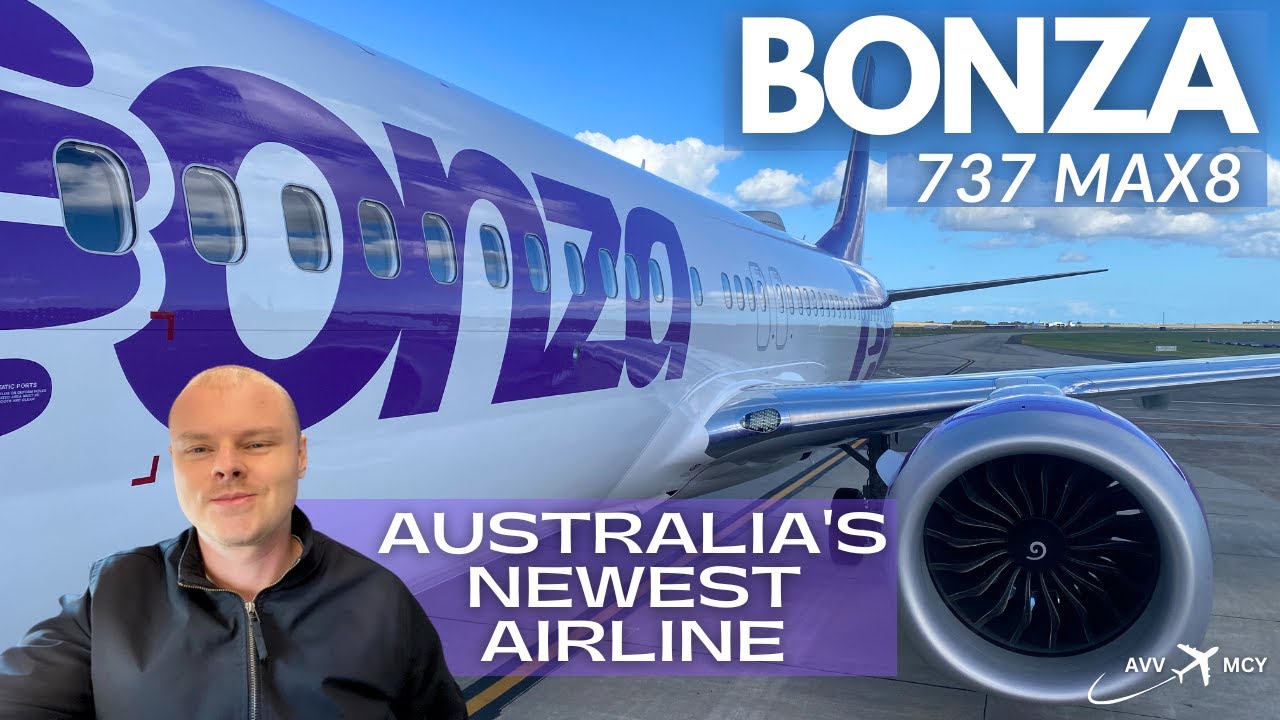 Flying Bonza 737 Max 8 From Avalon To The Sunshine Coast | How Is It ...