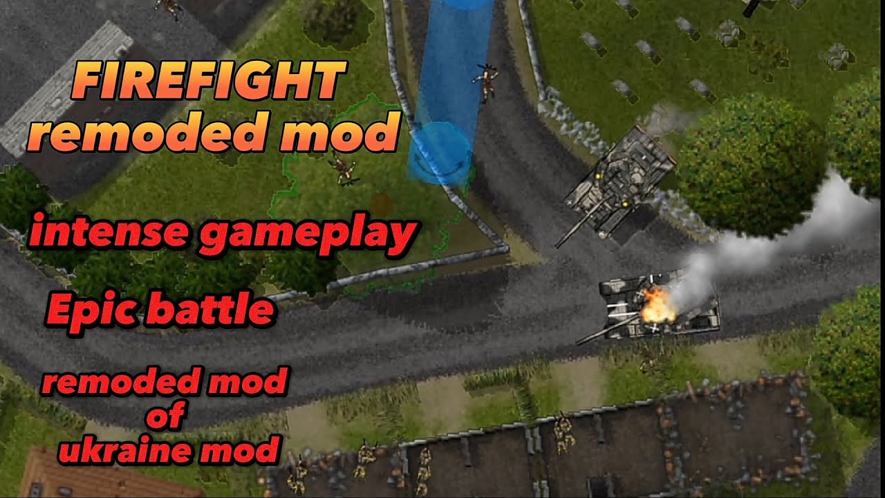 Firefight mod Ukraine war remoded mod gamelay epic fight - YouTube