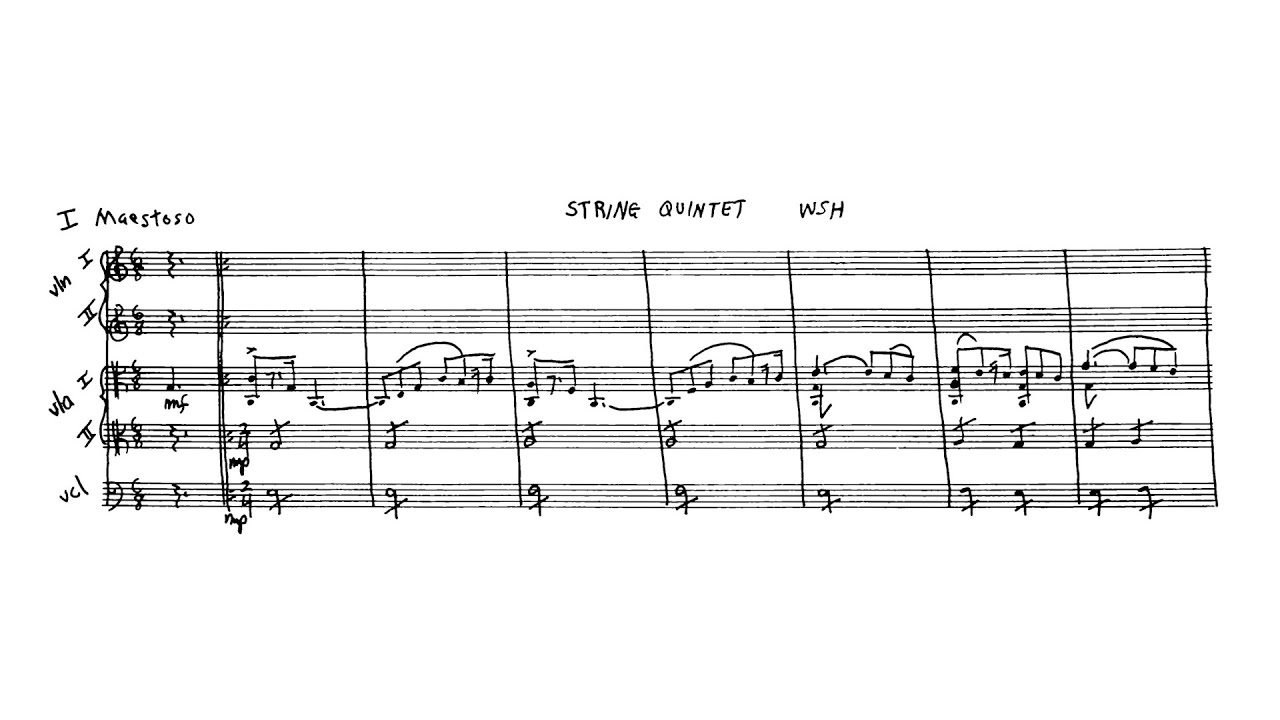 W. Spencer Huffman – String Quintet - YouTube