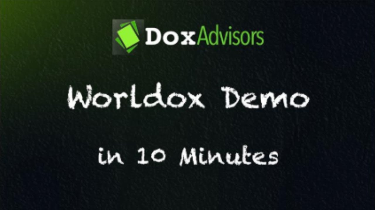 Worldox GX4 10 Minute Demo - YouTube