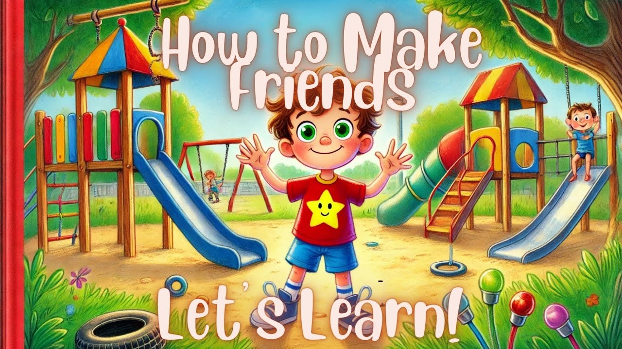 "🤗 Pip's Playground Friendship Adventure | Kids Learn How to Make ...