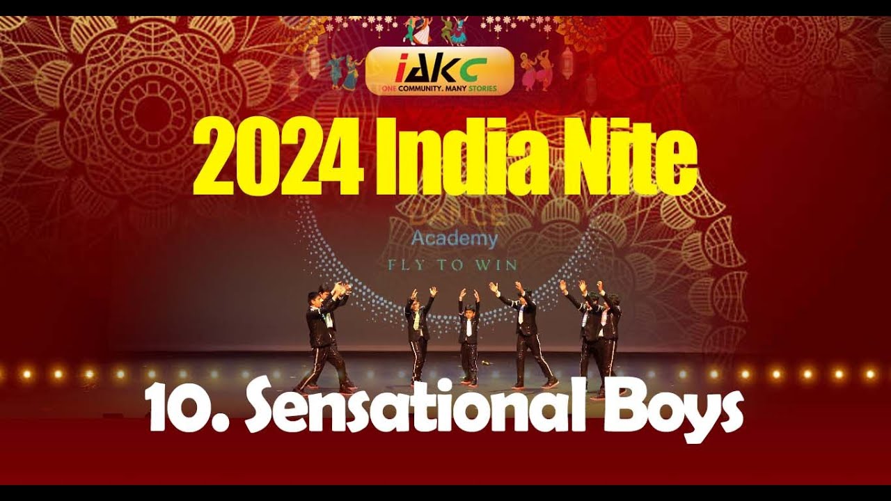 10 Sensational Boys | Bollywood Buzz at 2024 IAKC India Nite - YouTube