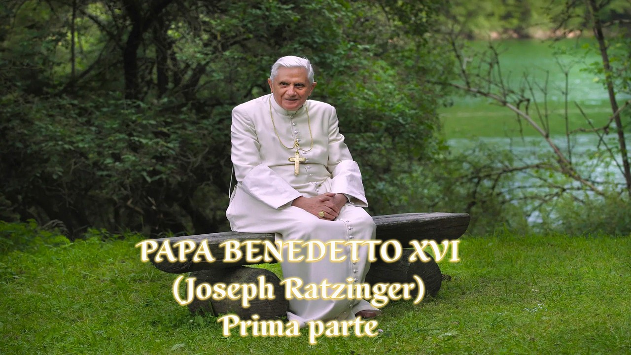 TELEBENE presenta: Papa Benedetto XVI, al secolo Joseph Ratzinger ...
