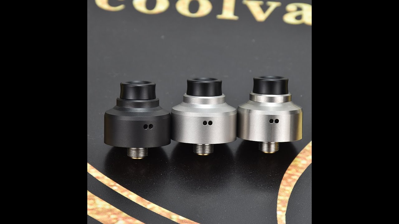 aston 22mm rda wolf coolvape style 316ss good rda - YouTube