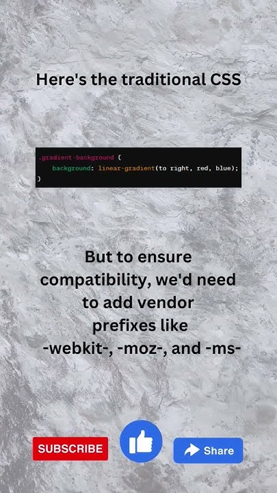 60-Second Coding Tips: Cross-Browser Compatibility with CSS Prefixes ...