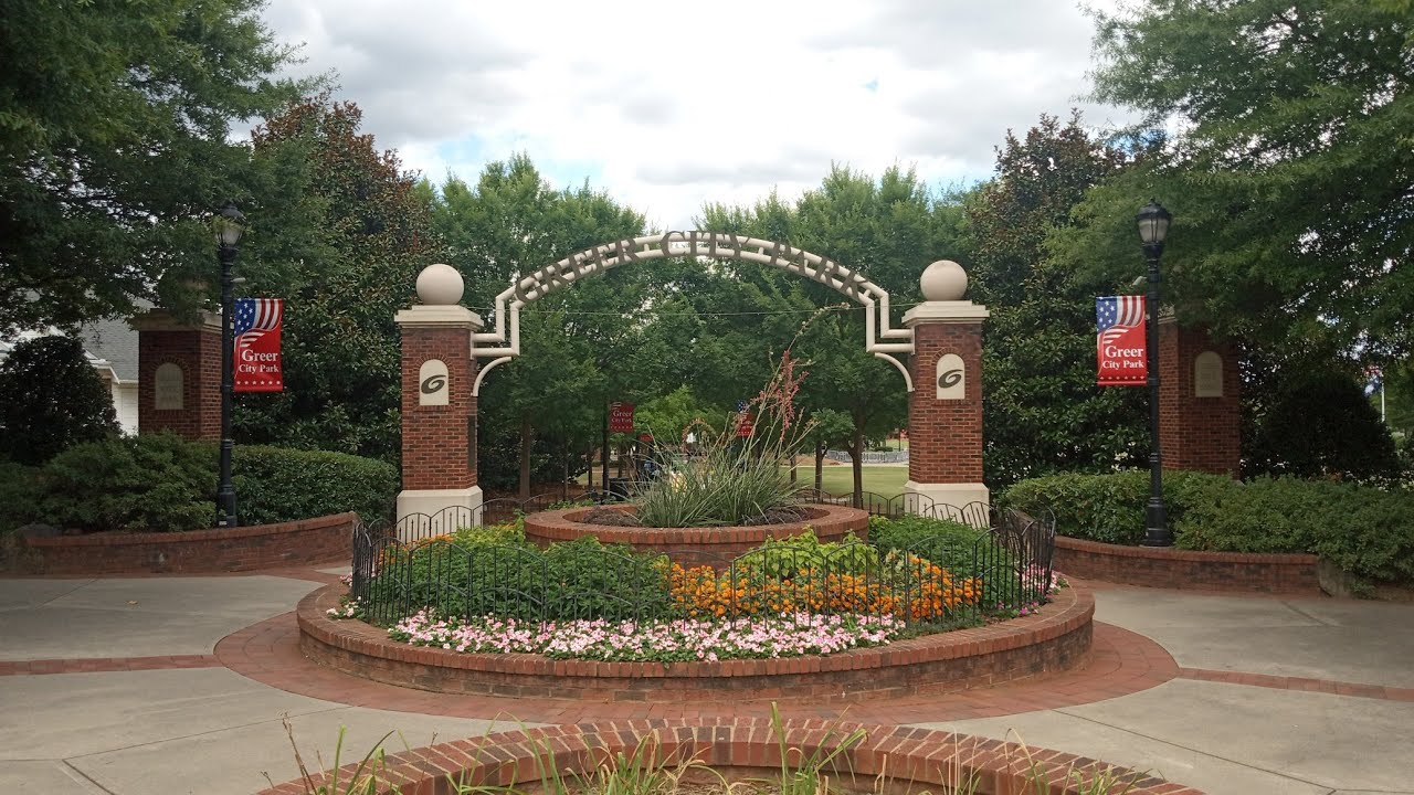 Greer city park , Greer, SC - YouTube
