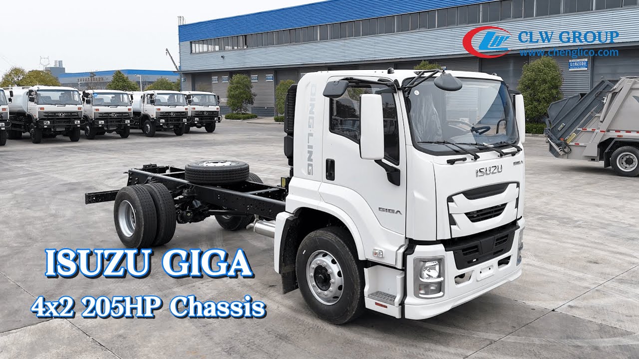 ISUZU GIGA 4×2 205HP Chassis - YouTube