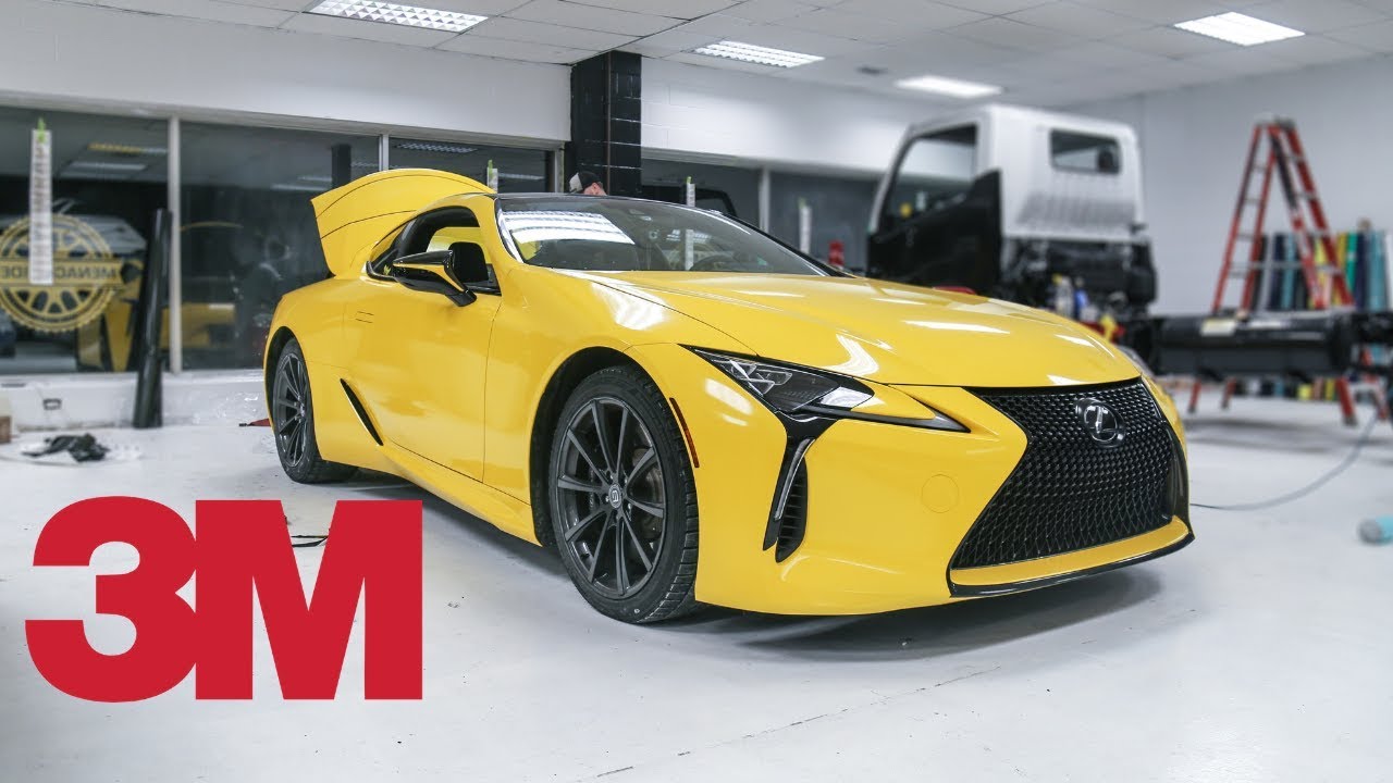 LEXUS LC500 Wrap Revealed! (3M WRAP) - YouTube