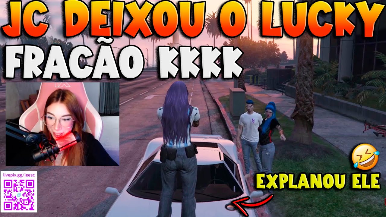 JC DEIXOU O LUCKY FRACÃO DEPOIS DISSO 👀🤣🔥 #jcrp #bkinho #luckyrp - YouTube