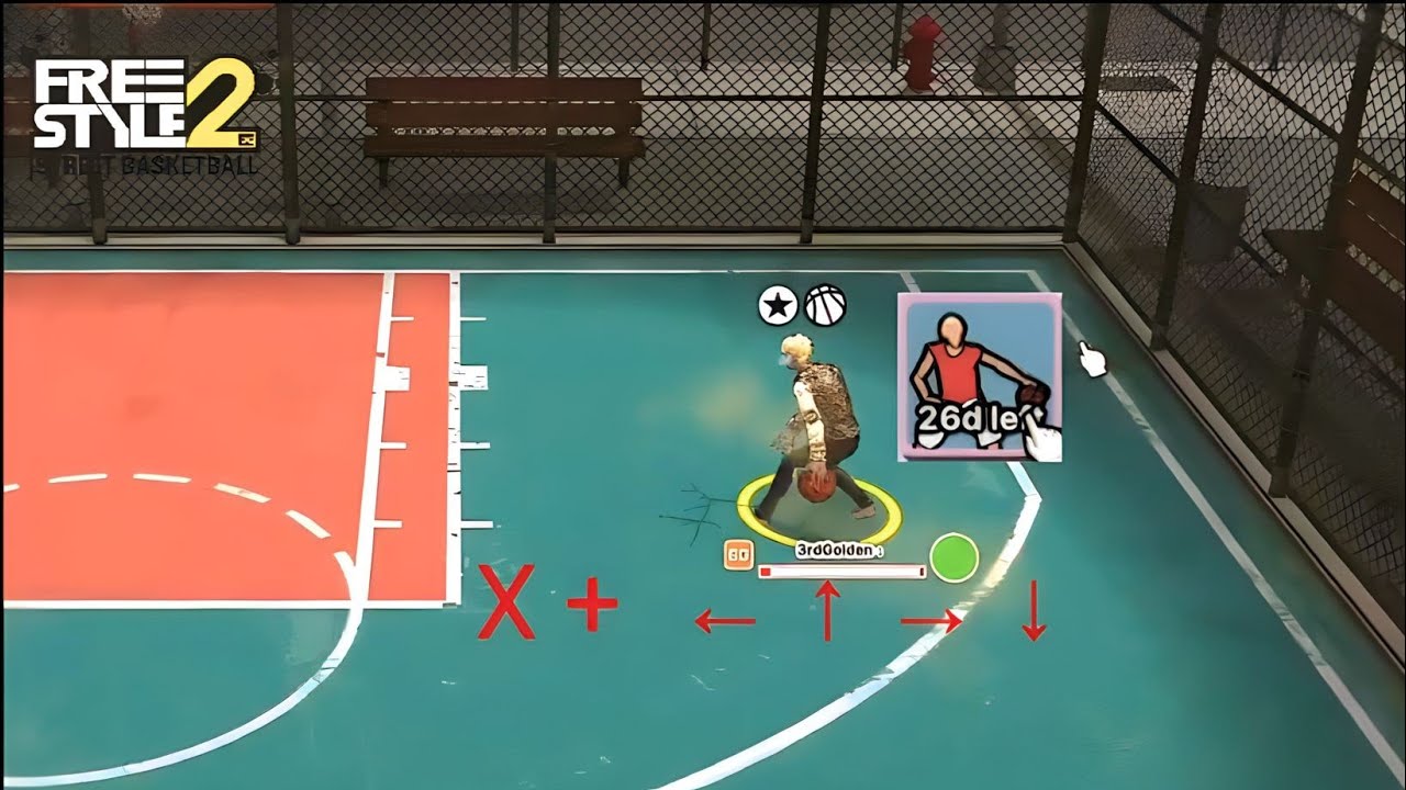 Freestyle2: Press X For Auto Side Step Back +Back Roll Turn Skill SG ...