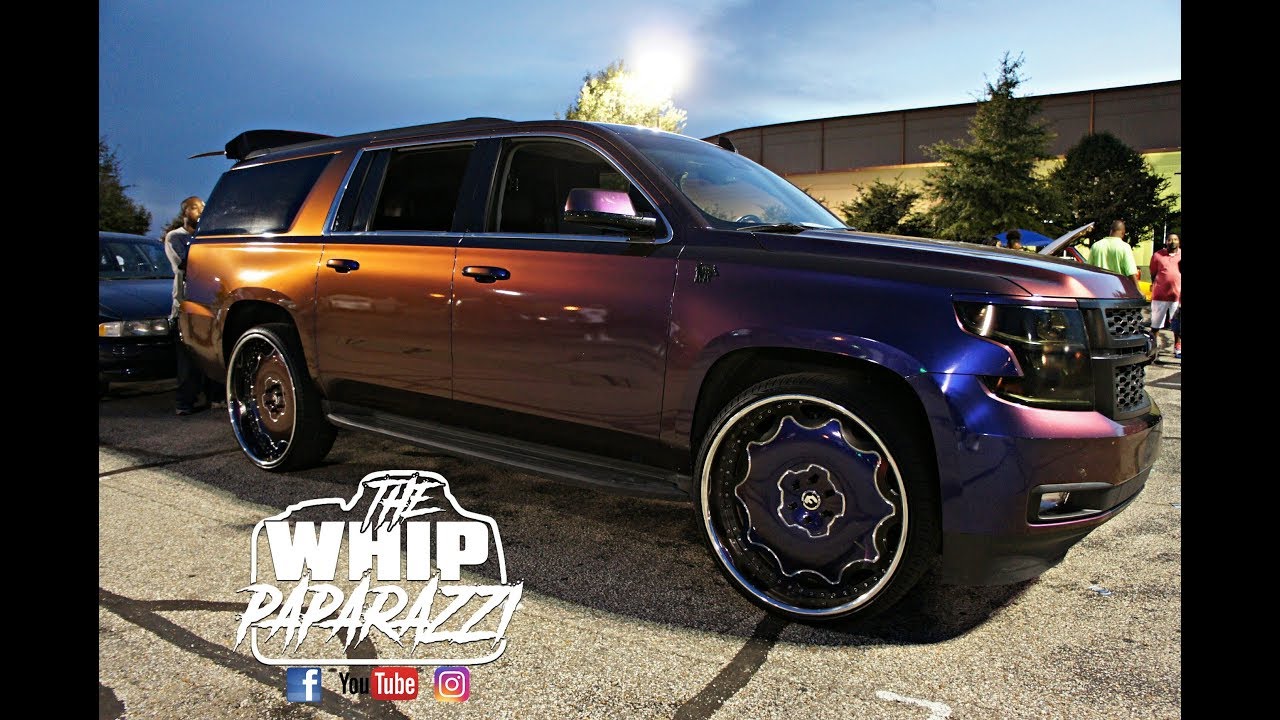 Flip Flop Wrapped Chevy Suburban on Forgiato Wheels Battle of the Whipz ...