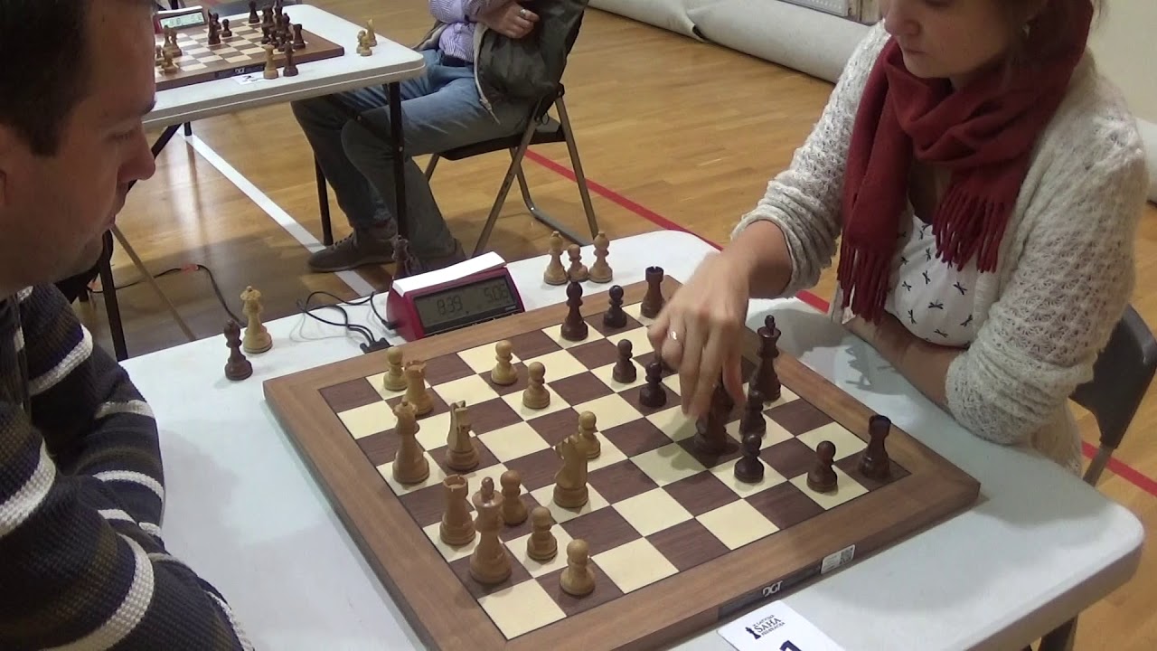 GM Arturs Neiksans - WGM Laura Rogule, Sicilian defense, Rapid chess ...
