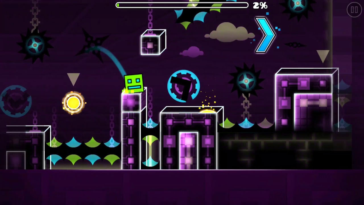 Gleeming Cortex 클리어 (지오메트리 대쉬) - YouTube